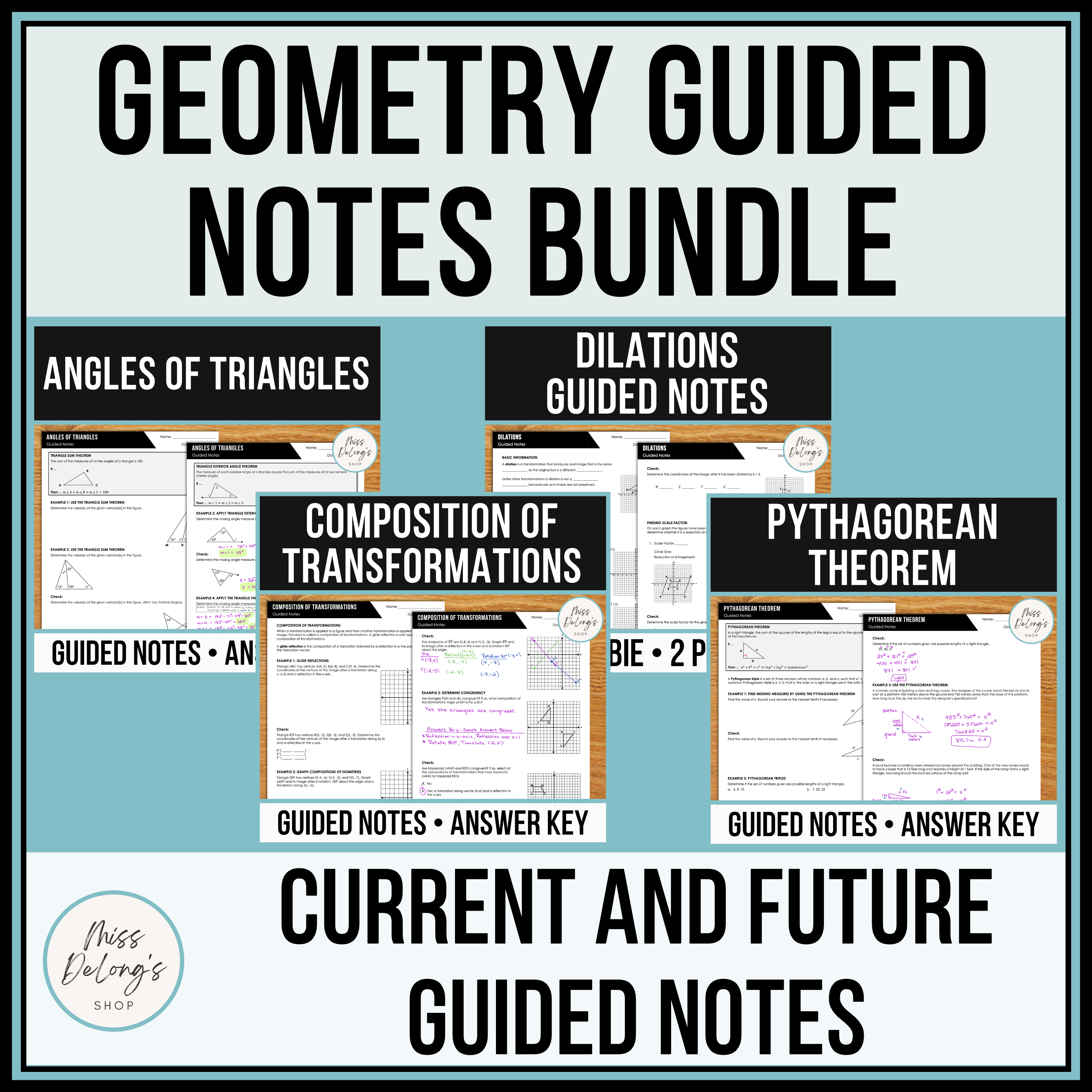 Geometry Guided Notes Bundle